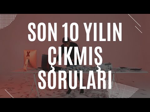 TRİGONOMETRİ -  SON 10 YILIN ÇIKMIŞ SORULARI
