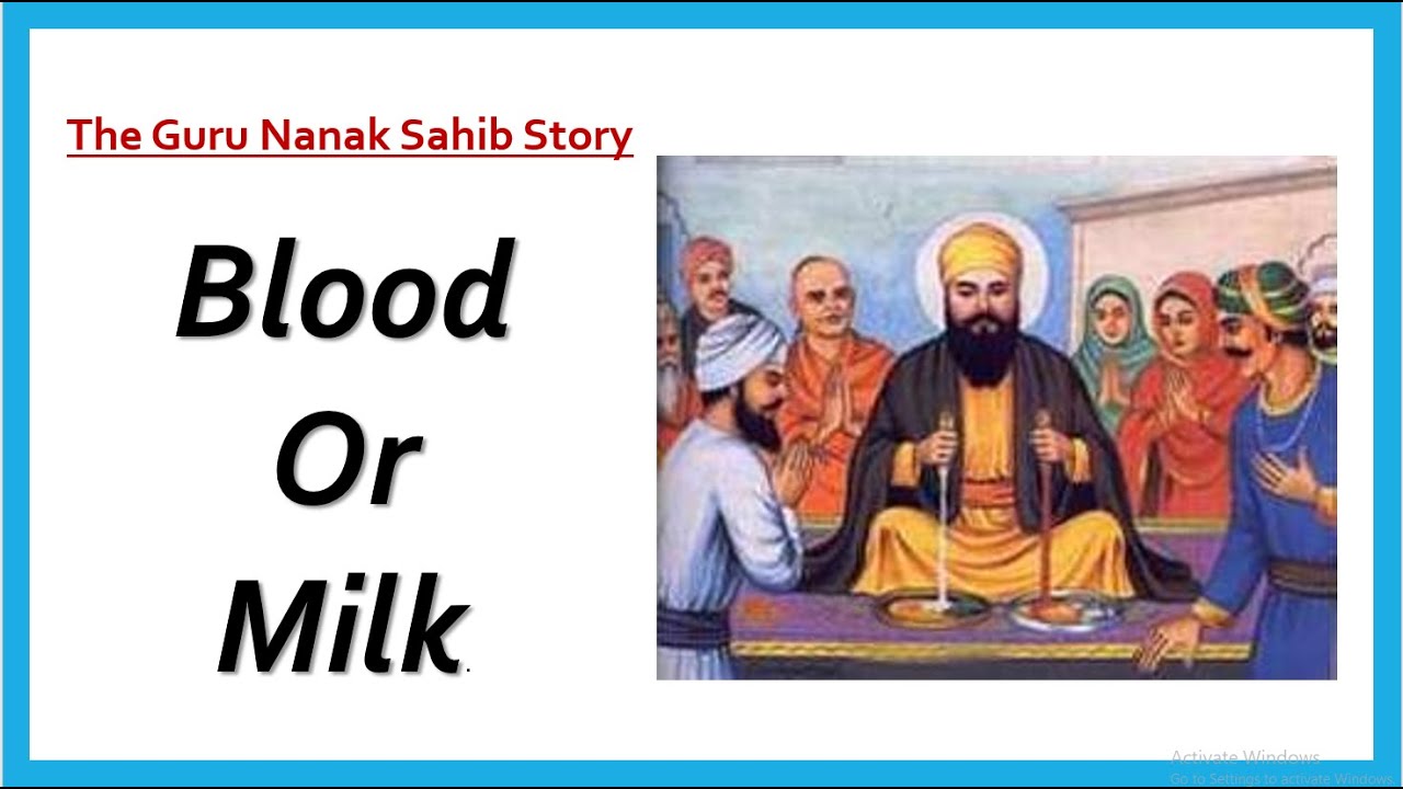 blood or milk ? | the guru Nanak story | story for kids | kids book ...