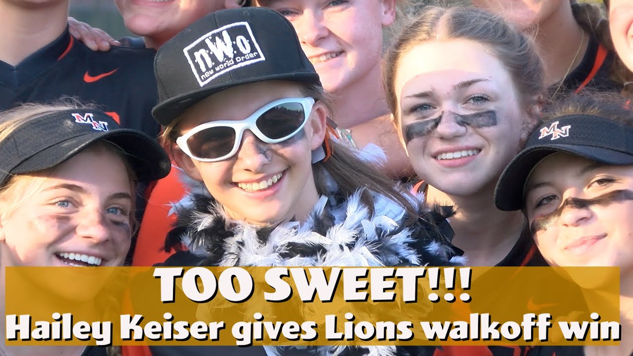Middletown North 1 Allentown 0 (8 innings) | HS Softball | Hailey ...