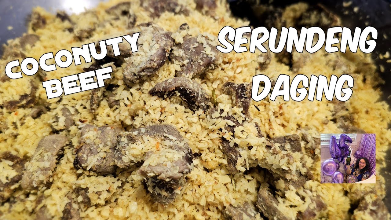 Meat Dish: Serundeng Daging (Indonesian Coconuty Beef) - YouTube