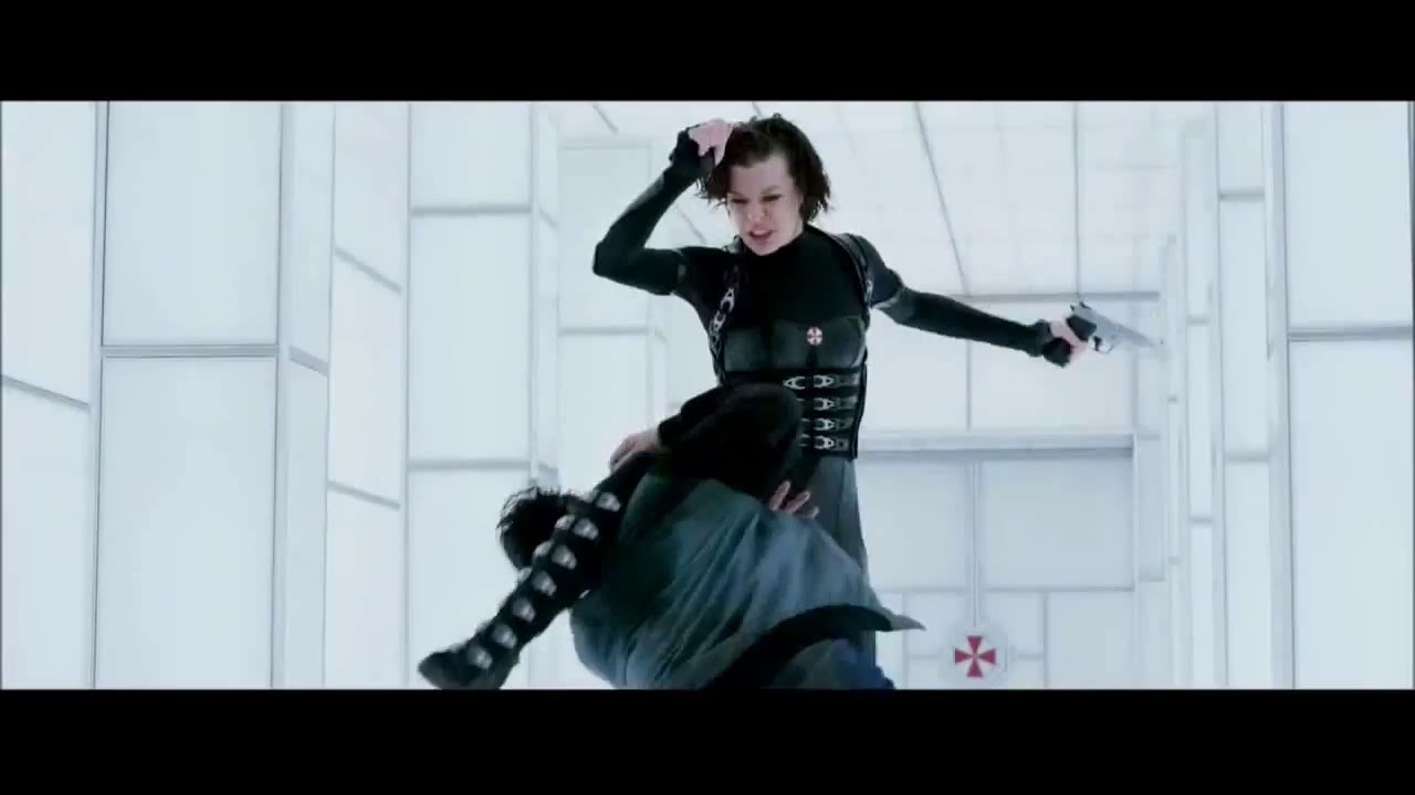 Resident Evil 5 Retribution White Corridor Fight Scene HD 1080p - YouTube