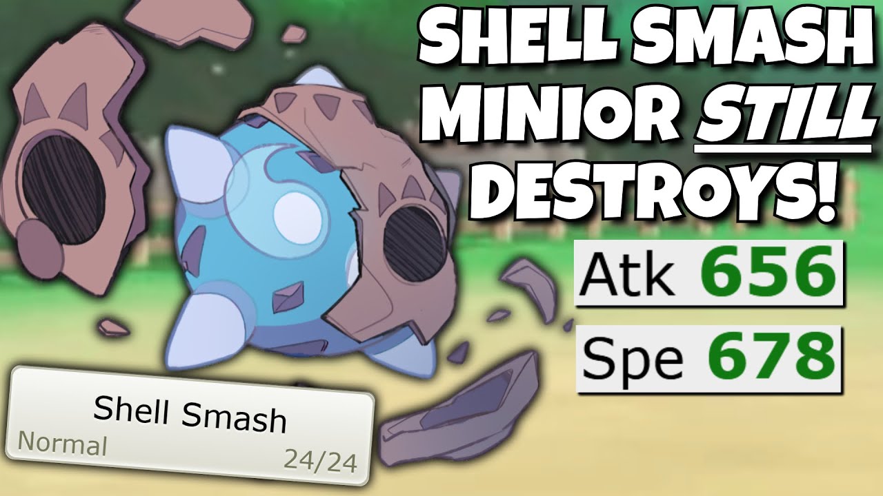 SHELL SMASH MINIOR IS STILL BROKEN IN OU! POKEMON SCARLET AND VIOLET ...
