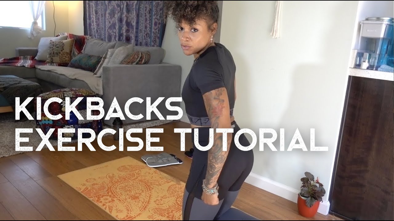 Kickbacks Exercise Tutorial ft. Melissa Alcantara @Fitgurmel - YouTube
