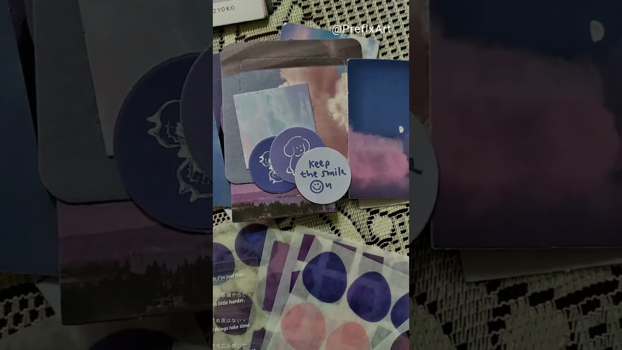 Scrapbook Supplies Unboxing || ASMR || Journaling Kit || PrefixArt # ...