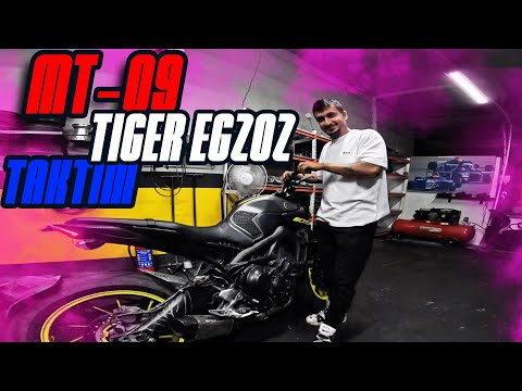 Yamaha MT-09 Yeni Egzoz Takıldı! İlk Çalıştırma ve Ses Denemesi