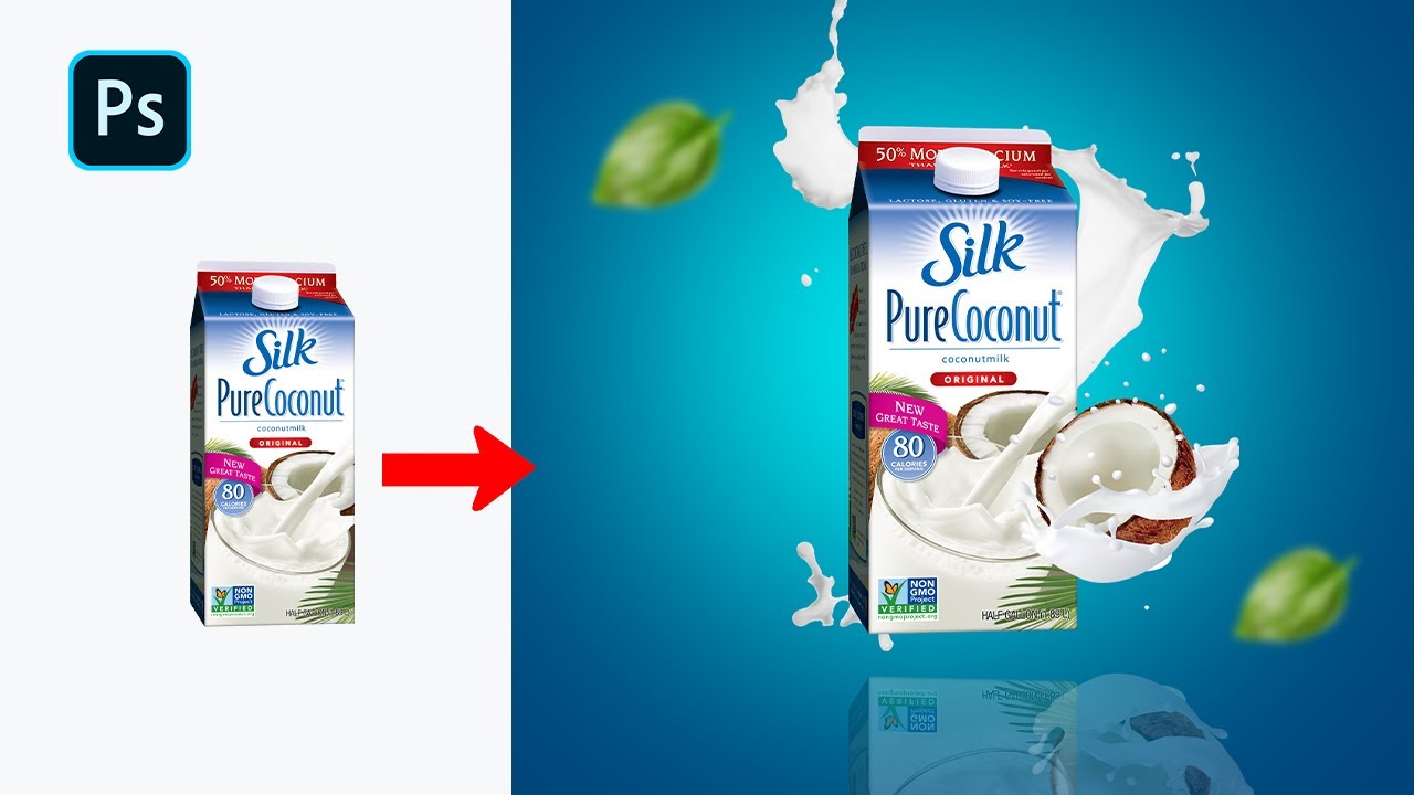 Milk Can Product Advertisement | Product Manipulation In photoshop ...