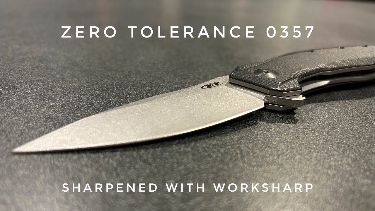 Sharpening the ZT 0357 - YouTube