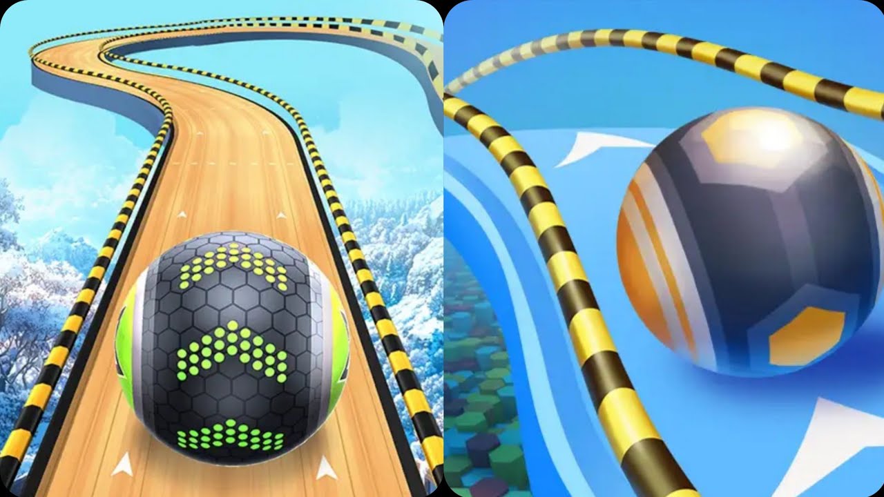 Going Balls VS Rollance Balls, Action Balls, Super Rolling Ball ...