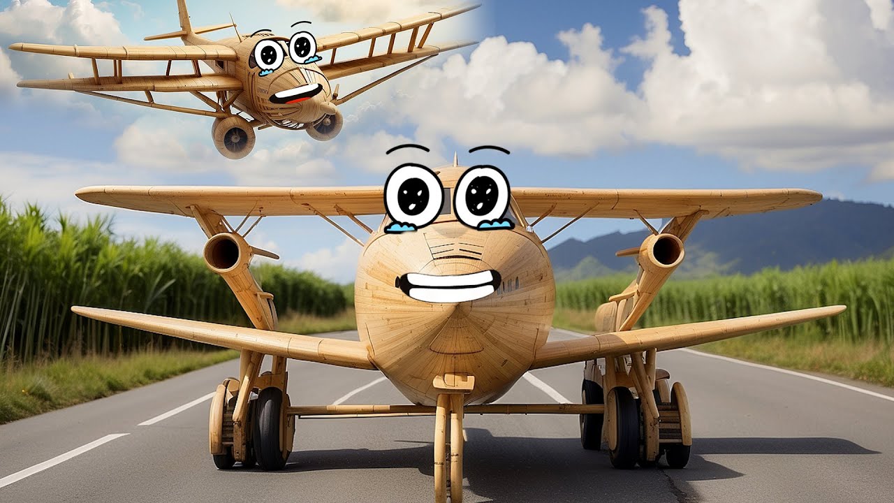 Doodles Airplanes - Doodles are flying and singing - Bamboo Airplane ...