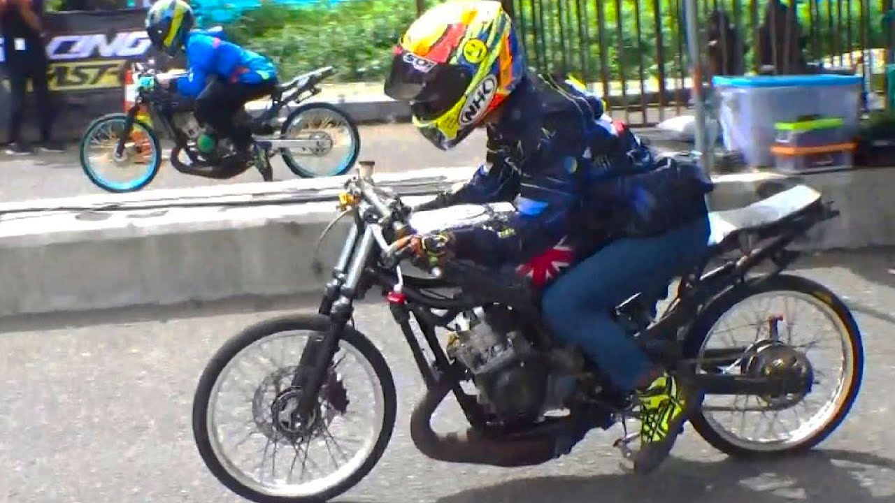 MOTORCYCLE DRAG RACING, SLEEP ENGINE, NINJA 2 STROKE, DRAG BIKE ...