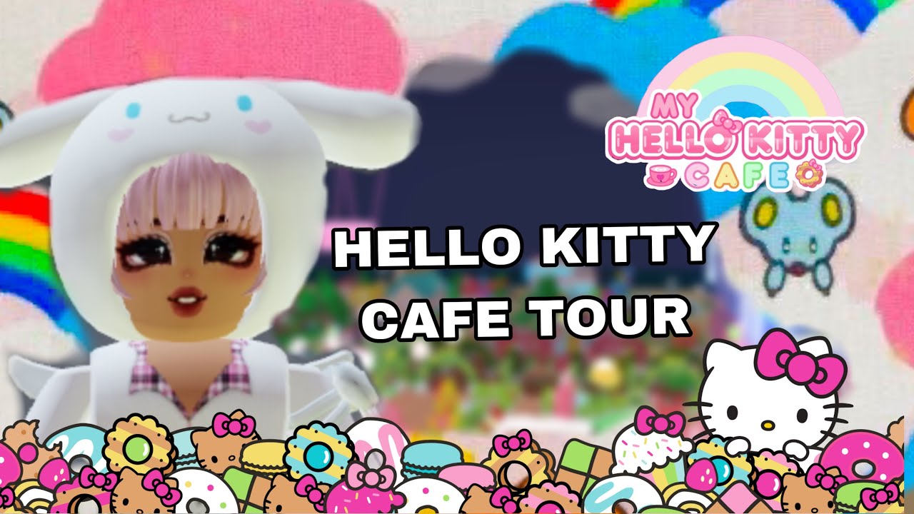 HELLO KITTY CAFE TOUR (ROBLOX) - YouTube