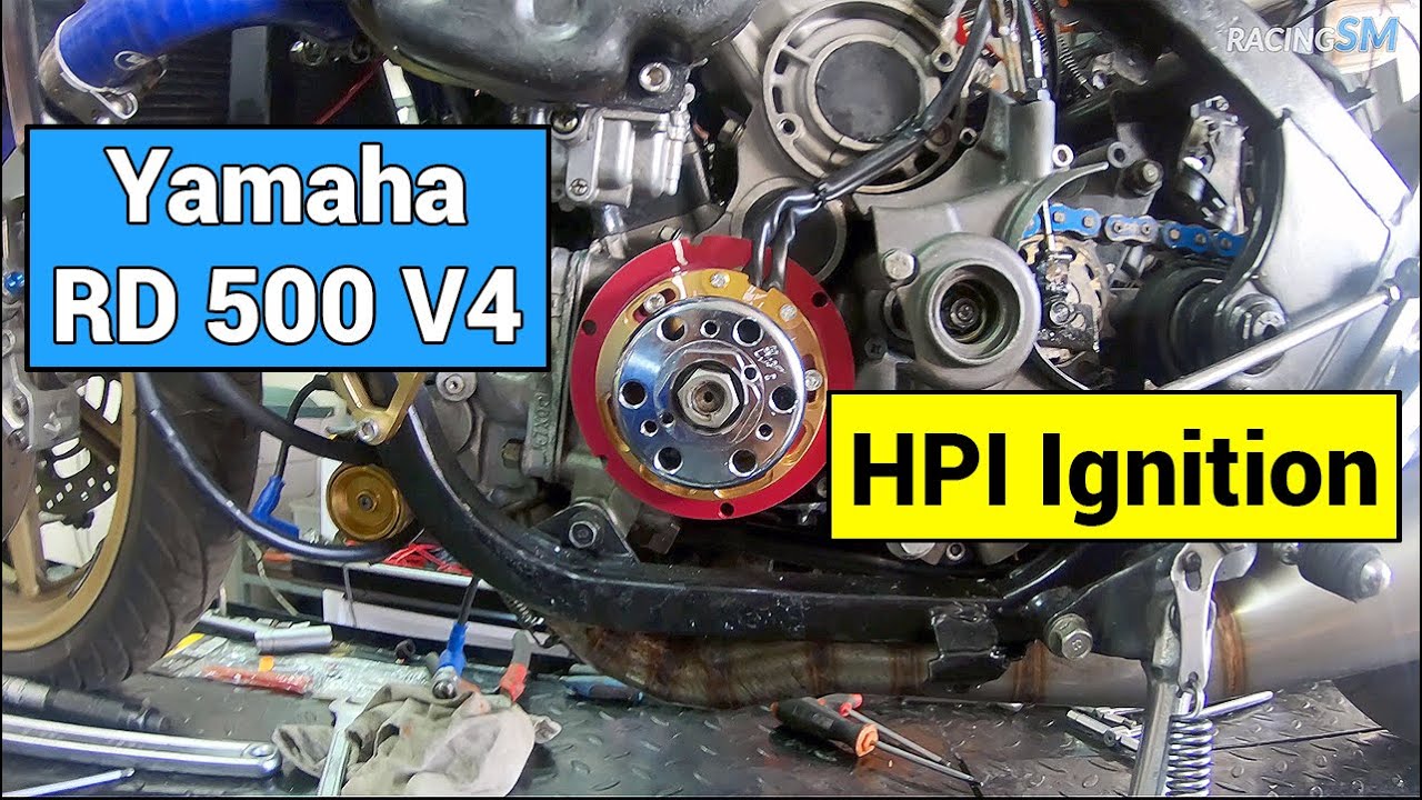 YAMAHA RD 500 V4 "BLUE" - HPI Ignition - YouTube