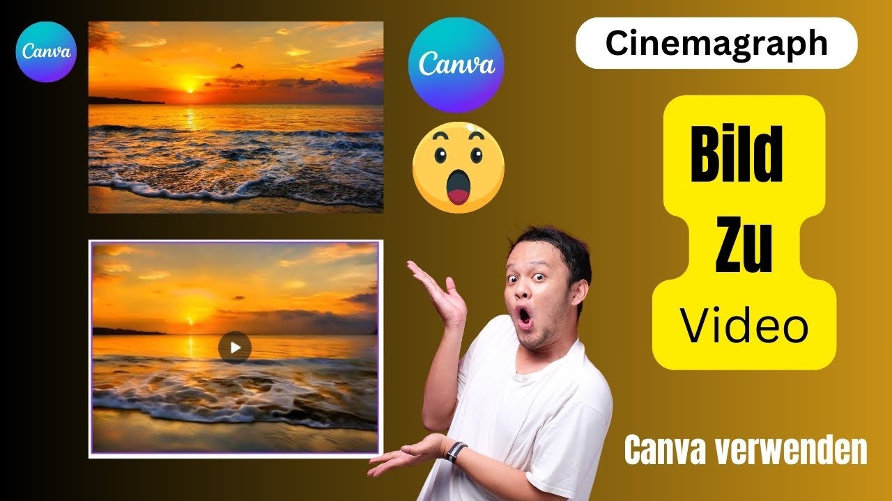 So erstellen Sie mit Canva ein Bild in ein Video | Animieren Sie ein ...