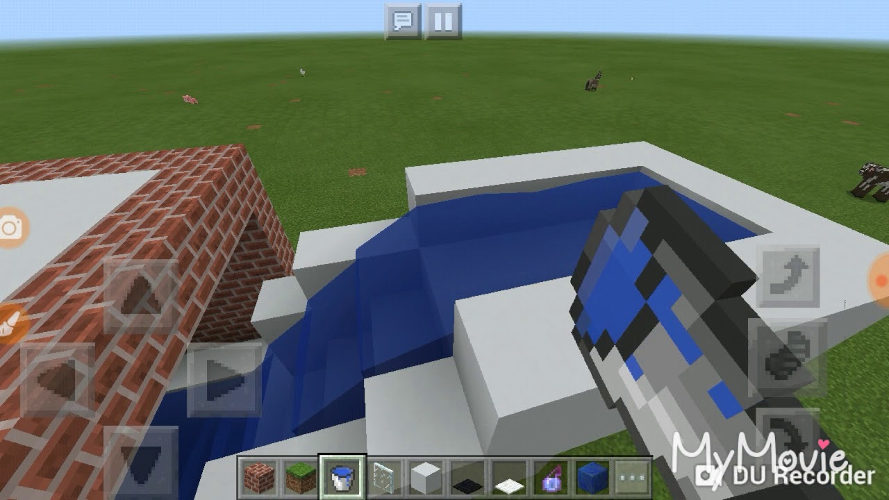 How to build slide in minecraft - YouTube