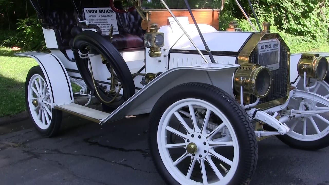 1908 BUICK Model 10 Runabout - YouTube