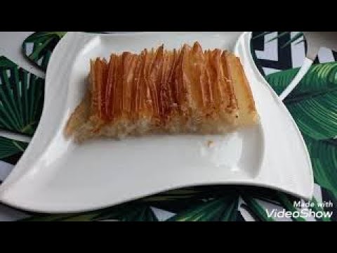 PRATİK SARAYLI TATLISI TARİFİ& PİLELİ PERDE TATLISI