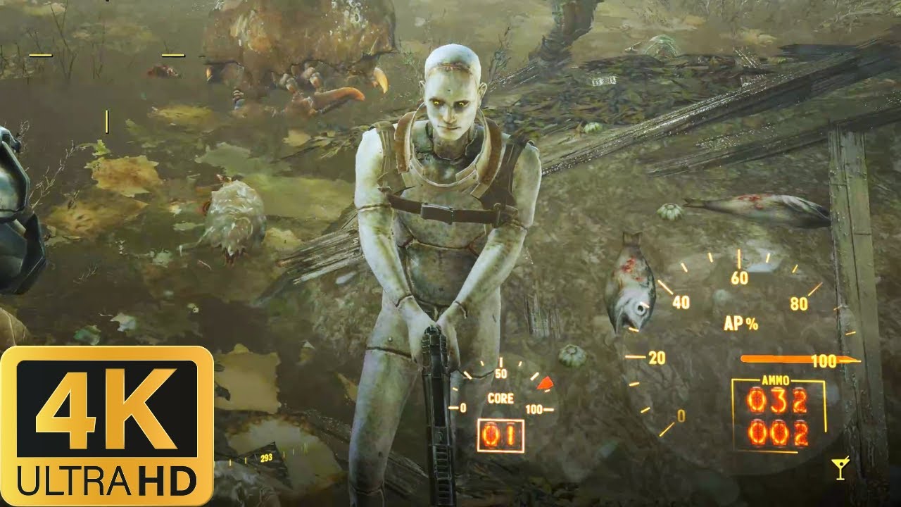 【4K】Fallout 4 Gameplay Part 53, UNIVERSITY POINT - YouTube