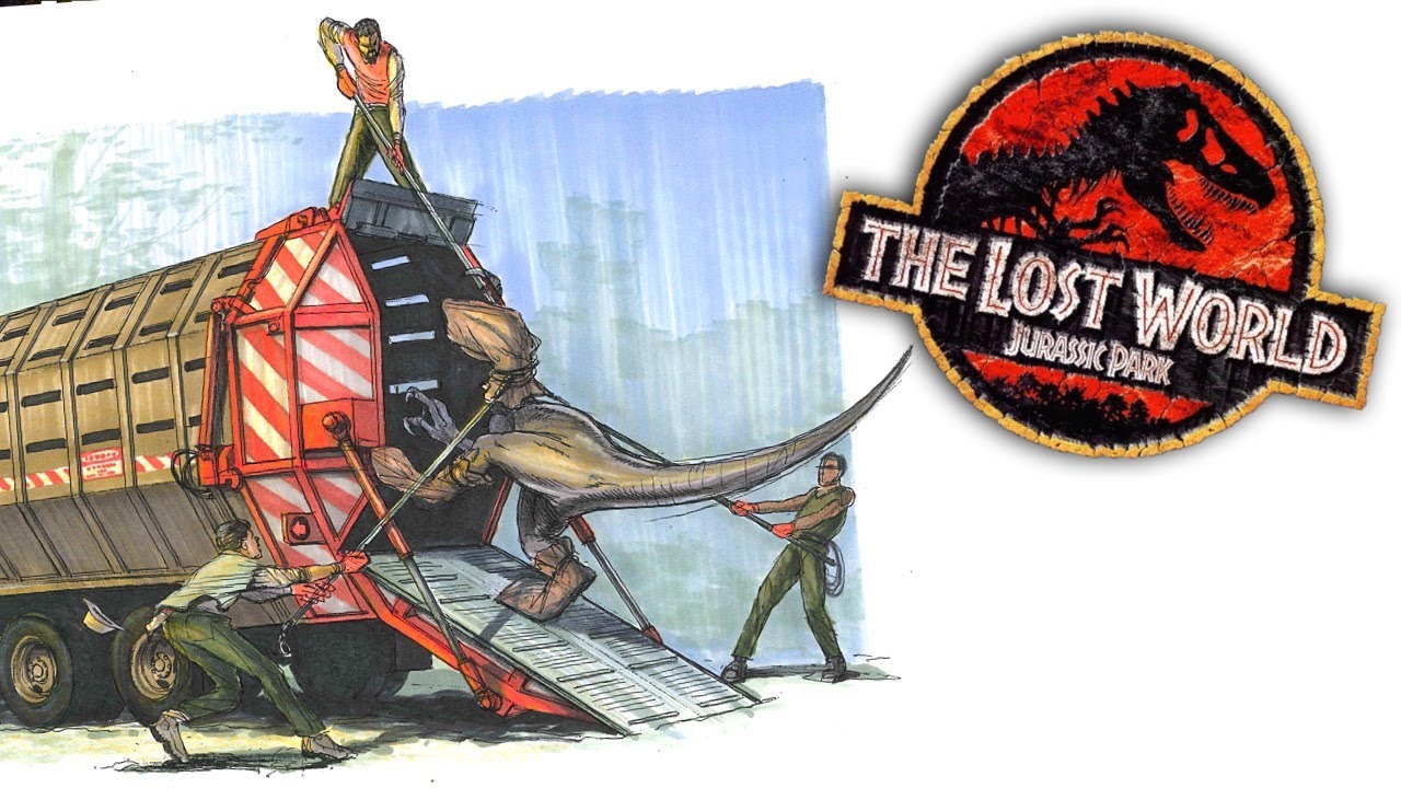 Artwork of Lost World: Jurassic Park! - YouTube