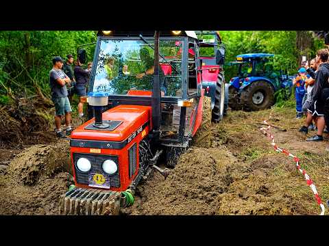 Şimdiye Kadarki En Derin Çamur - Ormanda Sıkıştık🌲🚜 Drachov Traktör Gösterisi