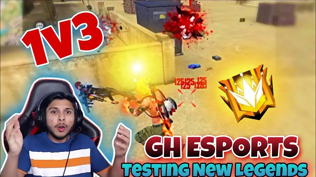 1vs3 Guild test Highlight || 100% Fair testing for applying gh esports ...