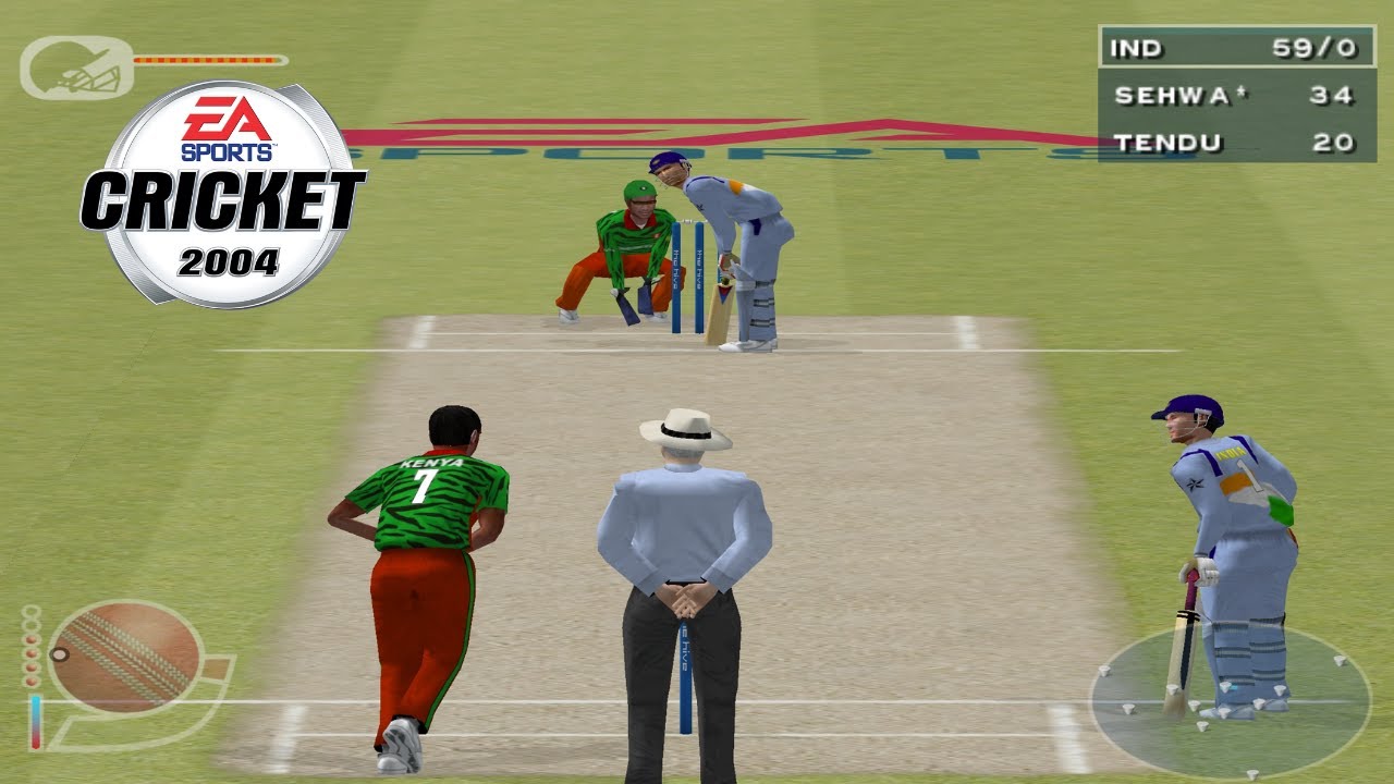 India vs Kenya World Championship Match 1 | Cricket 2004 Gameplay ...