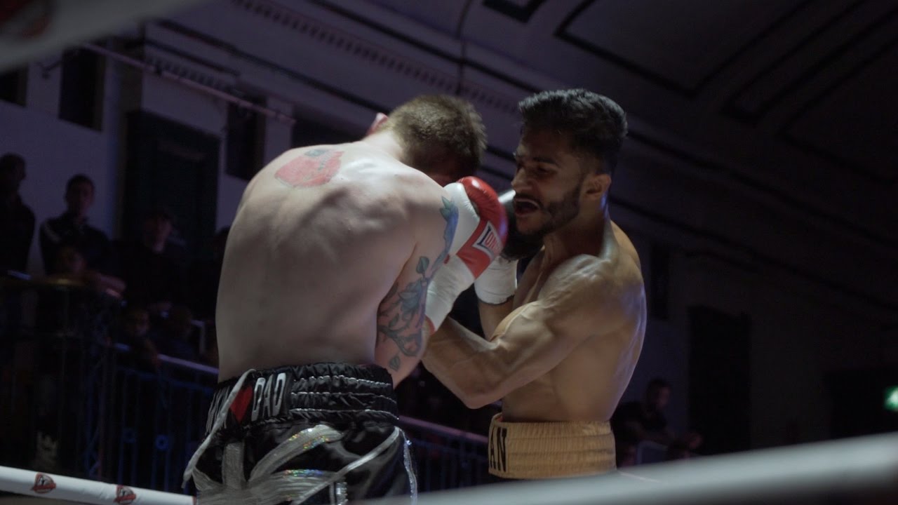 Emran Hussain VS Ricky Leach| 22/04/2017 | Fight Highlights (4K) - YouTube