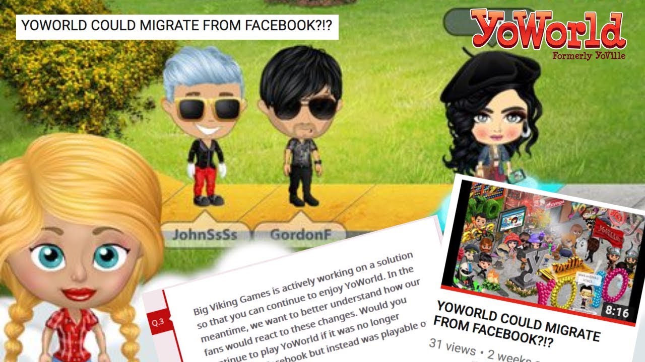 YOWORLD LEAVING FACEBOOK ? MIGRATING ? 2020 FLASH?? #SAVEYOWORLD - YouTube