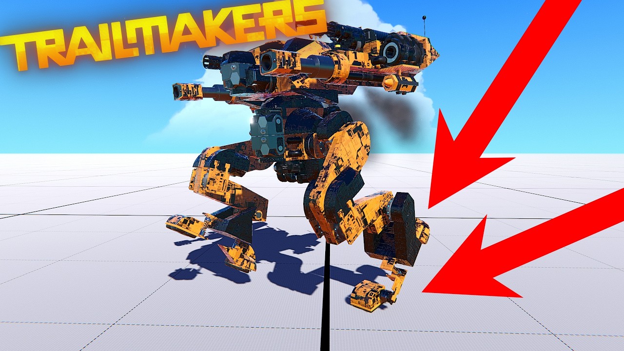 Trailmakers - Custom Mech feet tutorial - From EASY to ADVANCED ! - YouTube