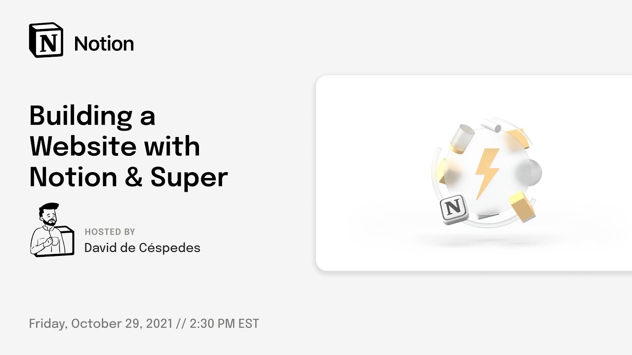 Building A Website With Notion Super YouTube Building A Website With Notion Super YouTube