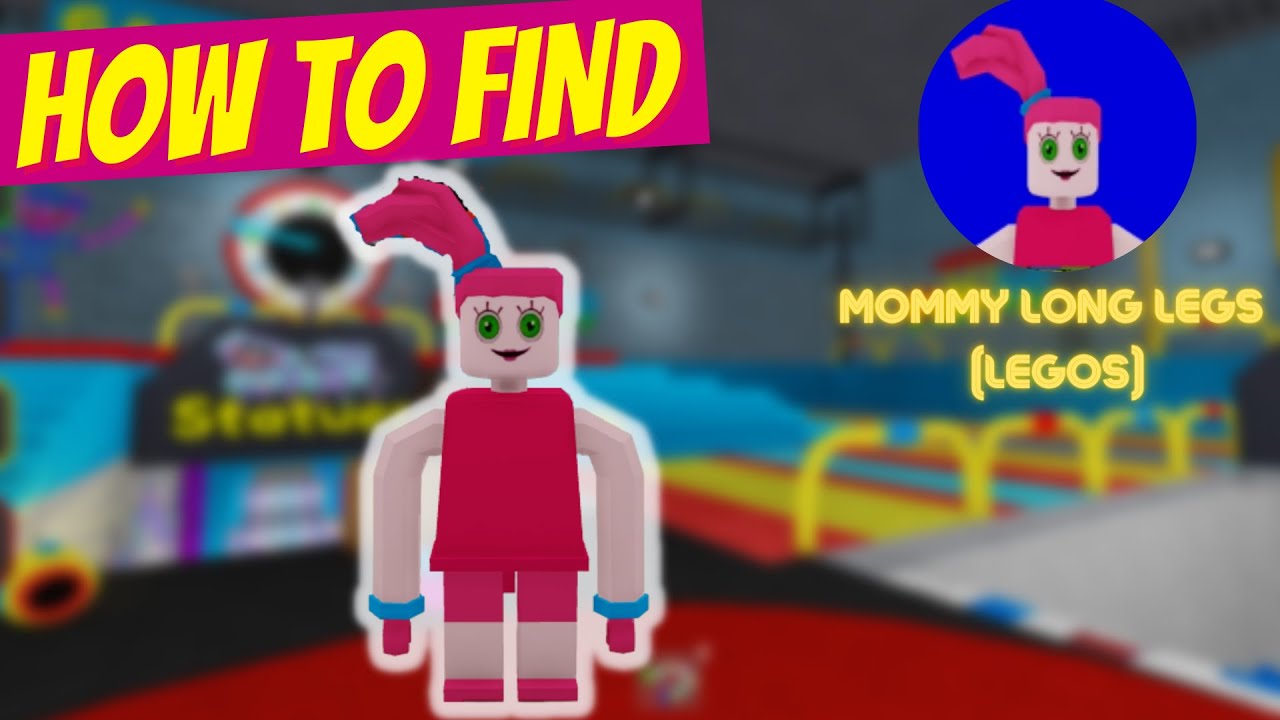 Where To Find The New Mommy Long Legs Morph LEGOS- Roblox - YouTube