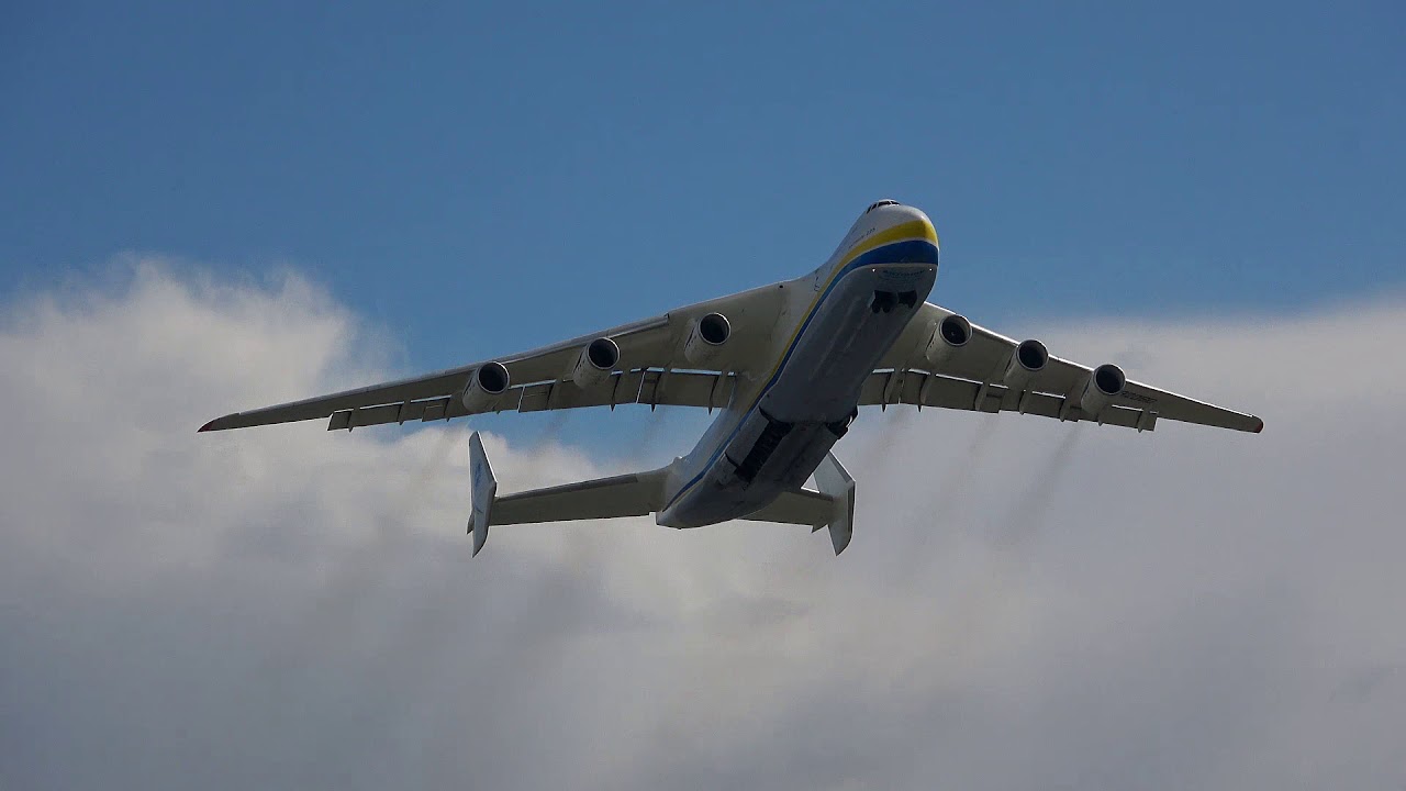 Antonov An-225 departing Anchorage, Alaska to Tianjin,China - YouTube