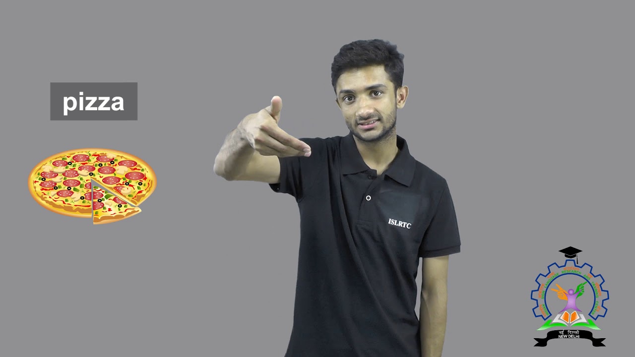 pizza (sign 2) - YouTube