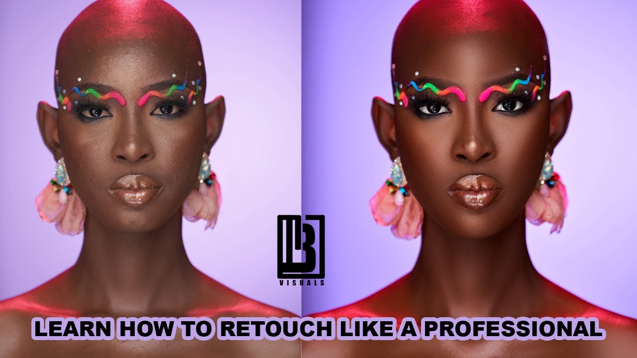 HOW I RETOUCHING THIS IMAGE USING FREQUENCY SEPARATION - YouTube