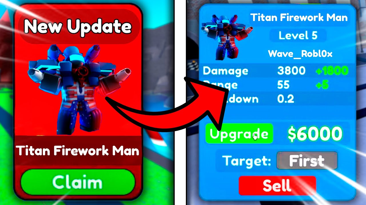 NEW *BEST* EVENT EVER! 😱 I GOT NEW UNIT TITAN FIREWORK MAN! 😲 EP 75 ☠️ ...