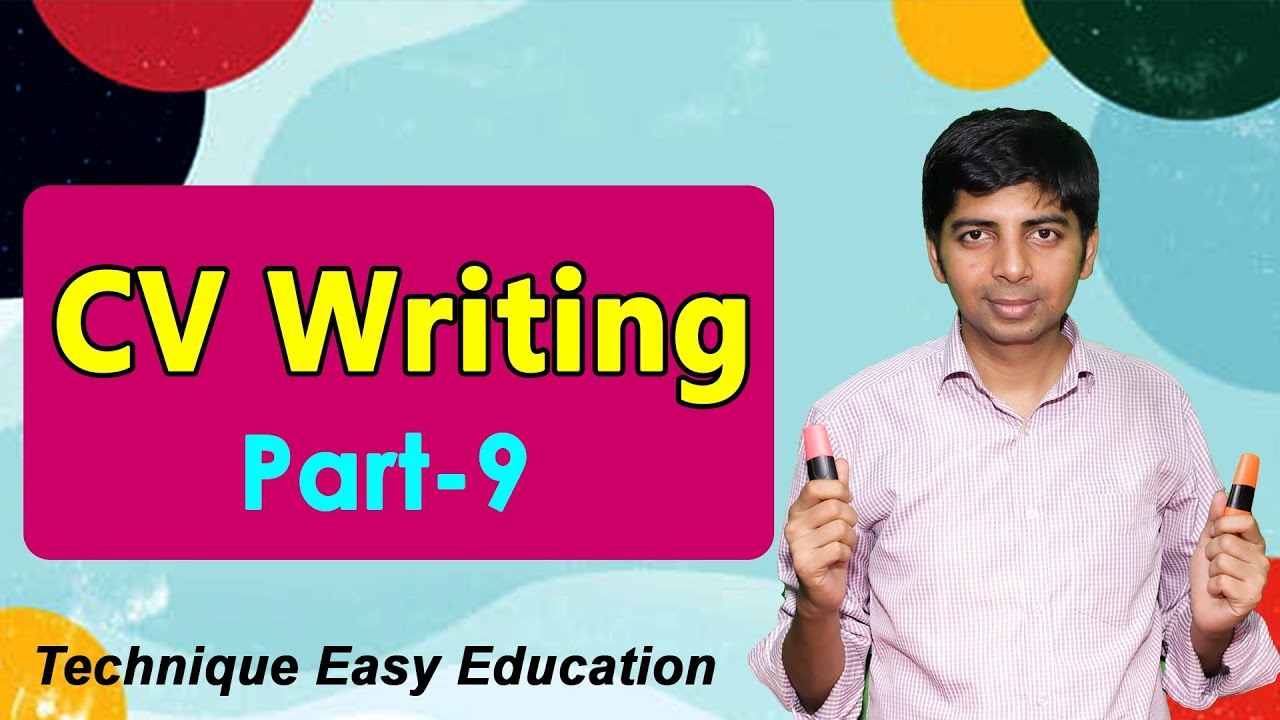 CV Writing | Part-9 | English 2nd Paper | Nine Ten English Grammar ...