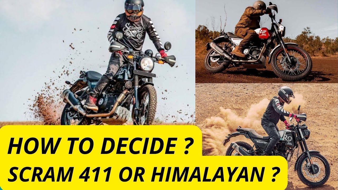SCRAM 411 Vs Himalayan 2022 | Himalayan Modified to SCRAM 411| புட்டு ...