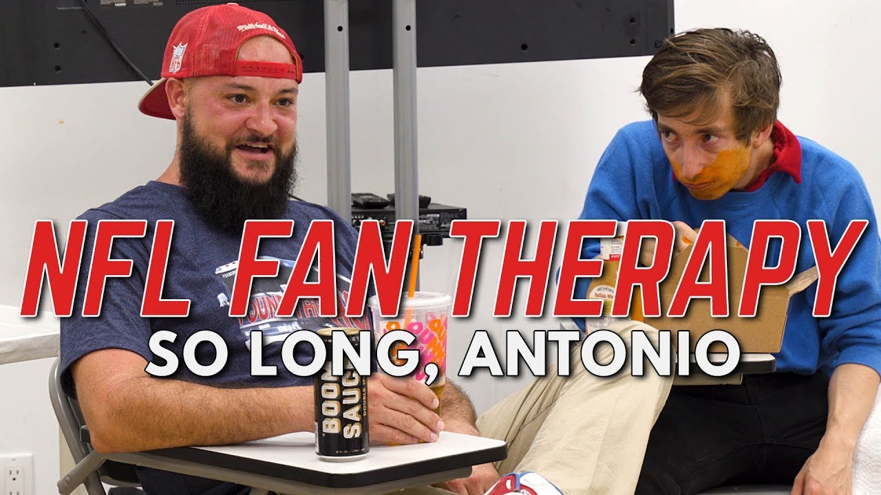 NFL FAN THERAPY: So Long, Antonio - YouTube