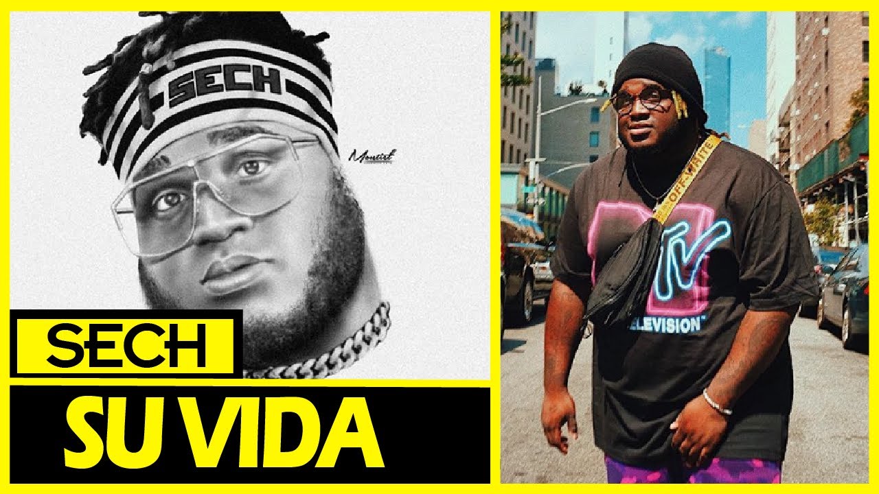 La VIDA de Sech de la POBREZA a la FAMA, Antes y después de la Música ...