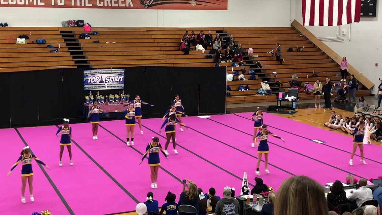 JCTMS cheer team 19-20 - YouTube
