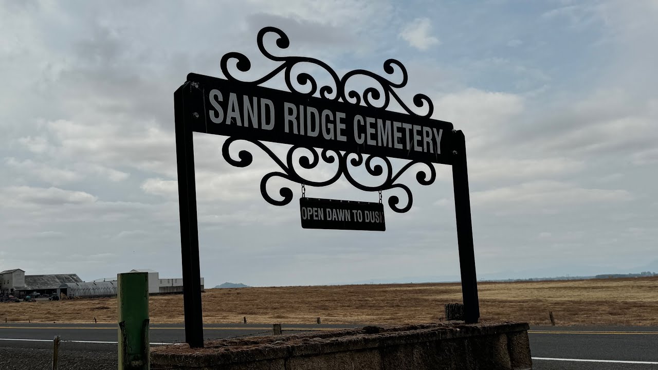 Sand Ridge Cemetery; Shedd, Oregon - YouTube