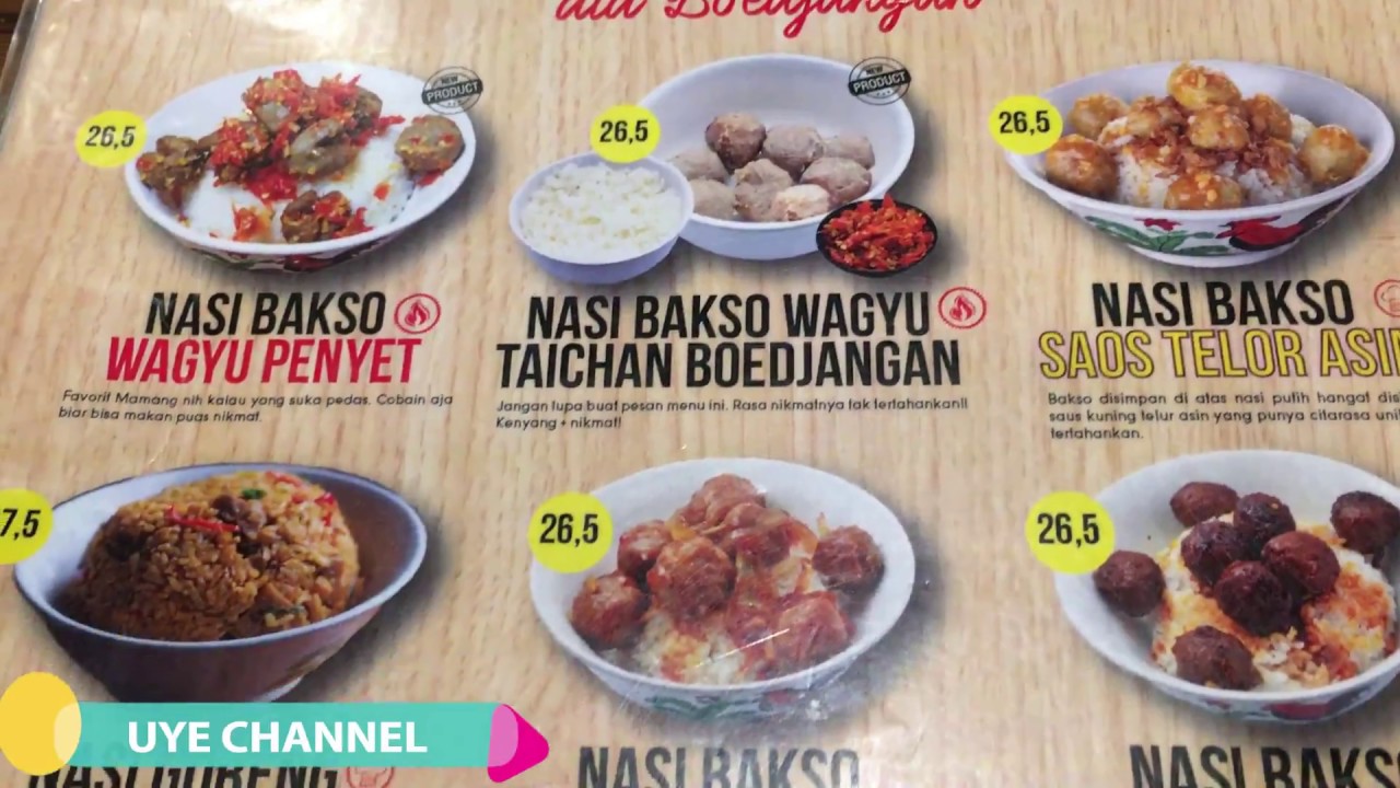 Review Bakso Boedjangan Cibubur - YouTube