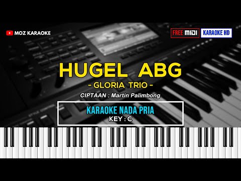 HUGEL ABG - NADA PRIA | FREE MIDI | KARAOKE POP MANADO | KARAOKE HD | MOZ KARAOKE