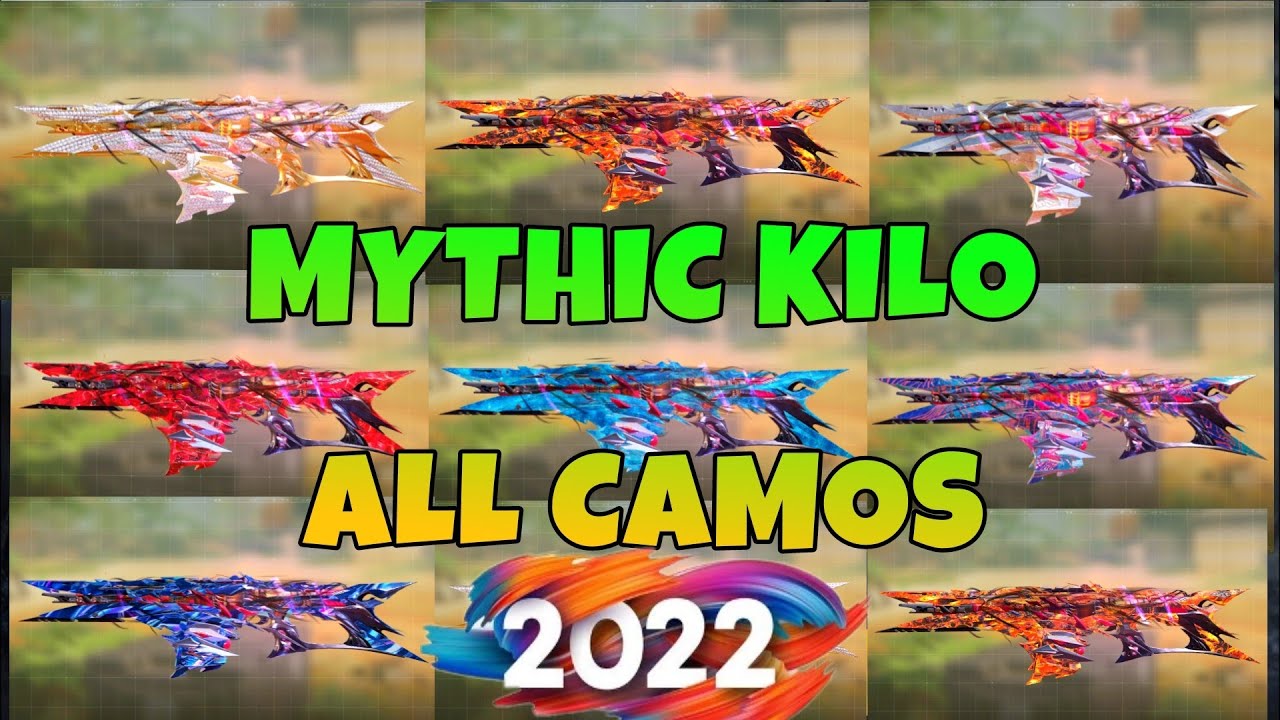 Mythic Kilo 141 All Camos | Mythic Kilo 141 Demonsong & Dame Shot" Rock ...
