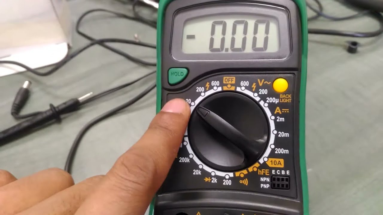 How To Test The Laptop Charger With A Multimeter Adapter Testing how-to-test-the-laptop-charger-with-a-multimeter-adapter-testing