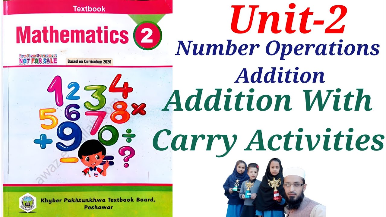 Grade 2 Maths Unit-02 | Number Operations Addition | Activities of ...