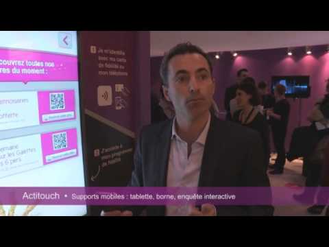 Magasin du futur Vitrine interactive Actitouch - YouTube