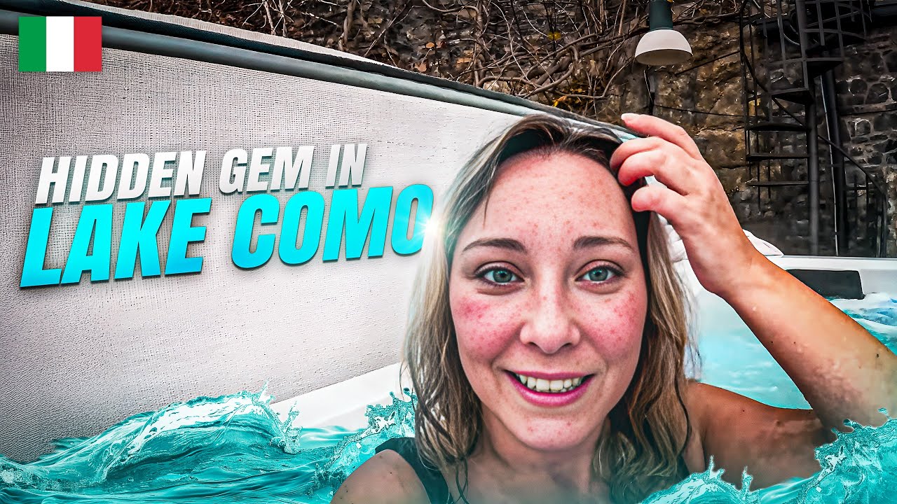 The amazing spa escape overlooking Lake Como - YouTube