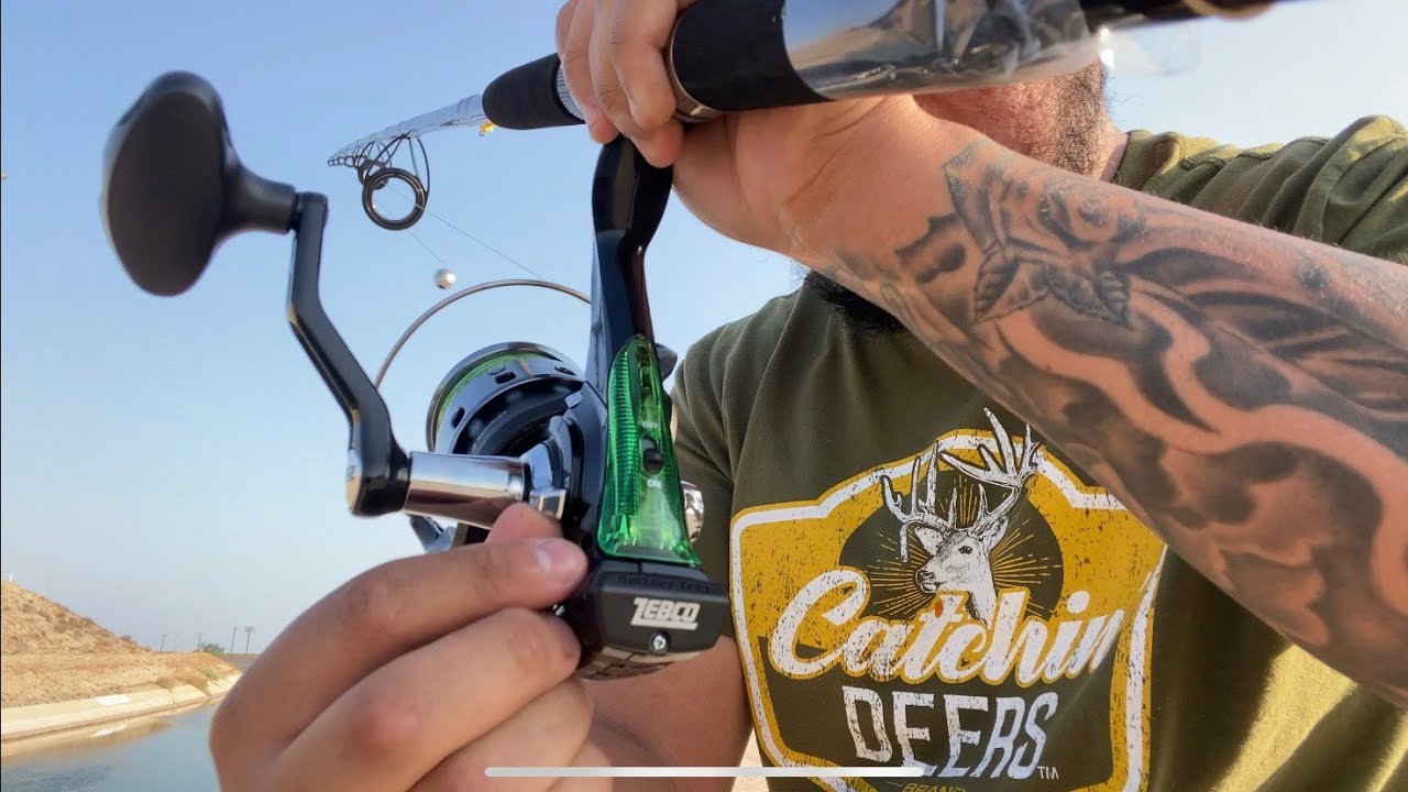 REVIEWING THE ZEBCO BITE ALERT ROD (SHESH LOUISE) - YouTube