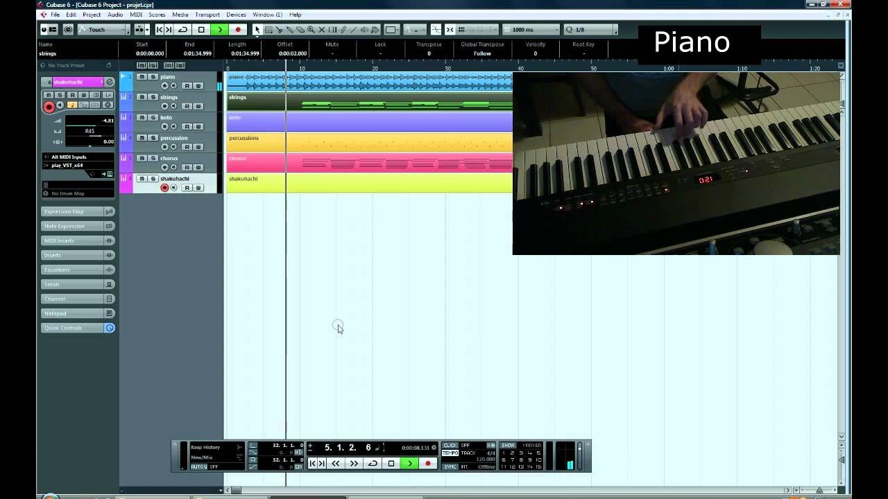 [Cubase Tutorials] - Etape 2 - Comment créer son premier morceau dans Cubase ? - YouTube