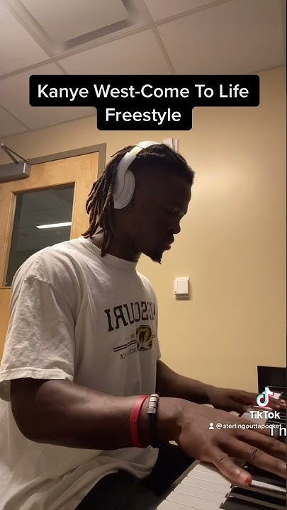 Kanye West -Come To Life Piano Freestyle - YouTube